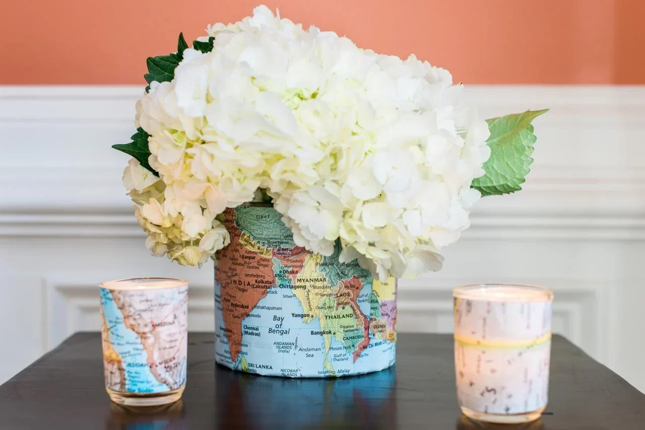 Creative Ideas to Repurpose Old Maps — Idea Digezt